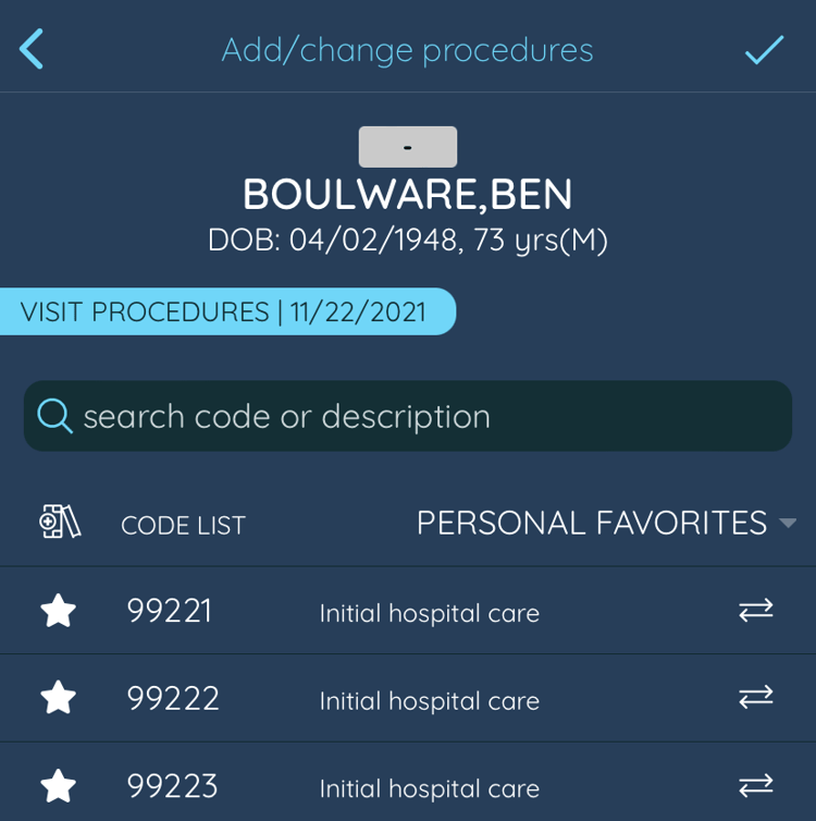 How to Add CPT codes.